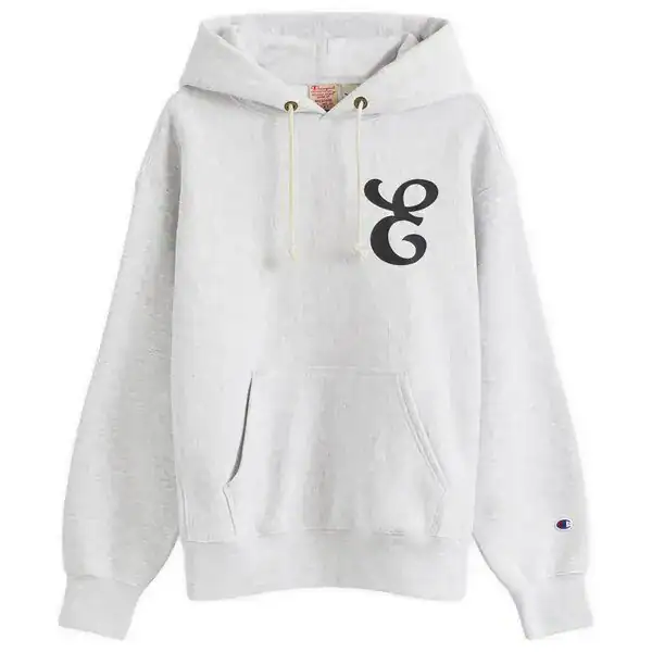 E By End. Champion For Everyday Hoodie - Grey Marl | Editorialist